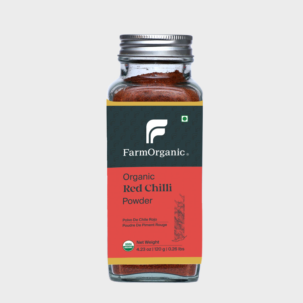 Organic Red Chilli Powder – Farm Organic