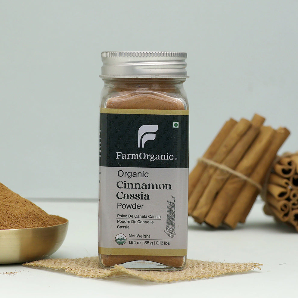 Organic Cinnamon Cassia Powder – Farm Organic