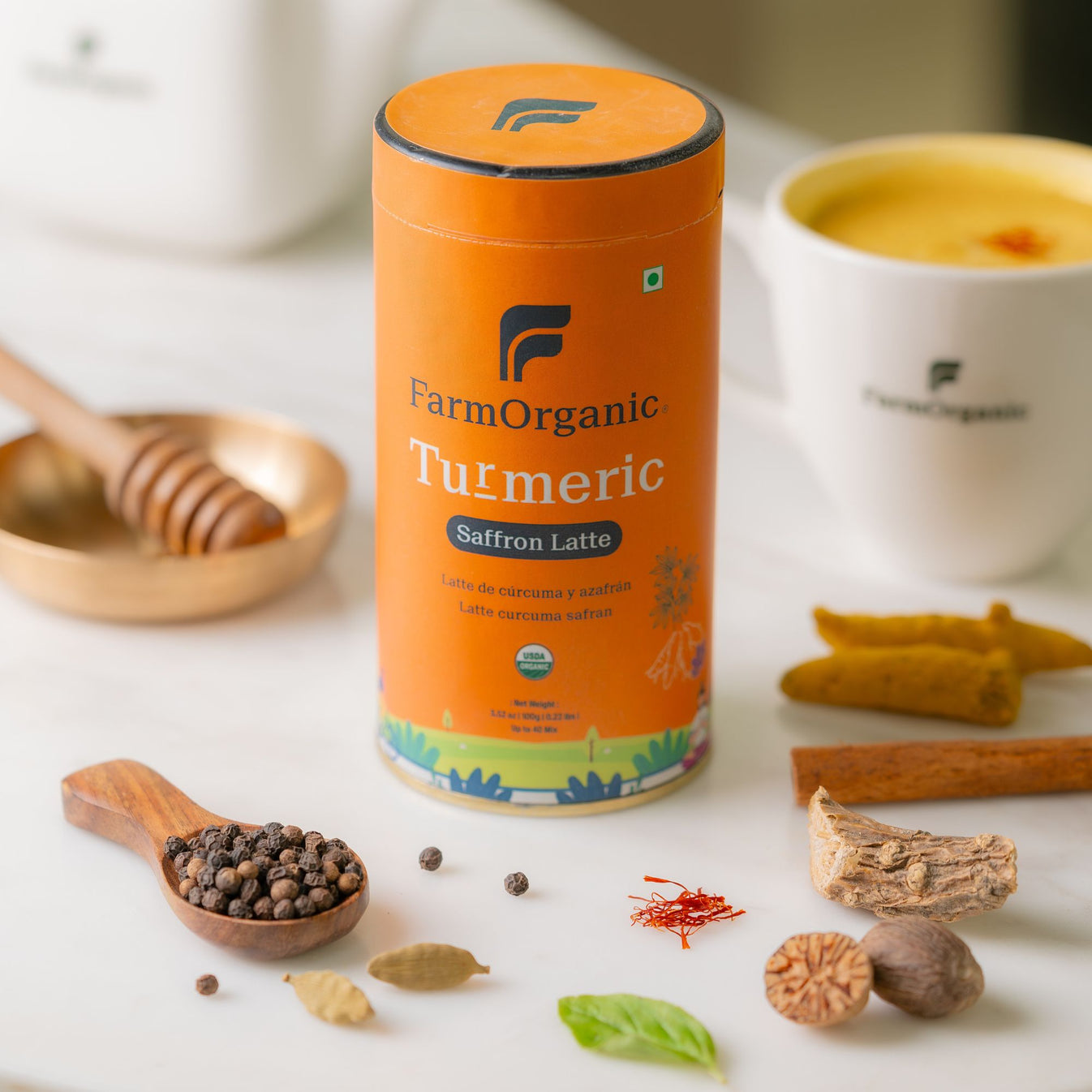 Organic Turmeric Latte – Farm Organic