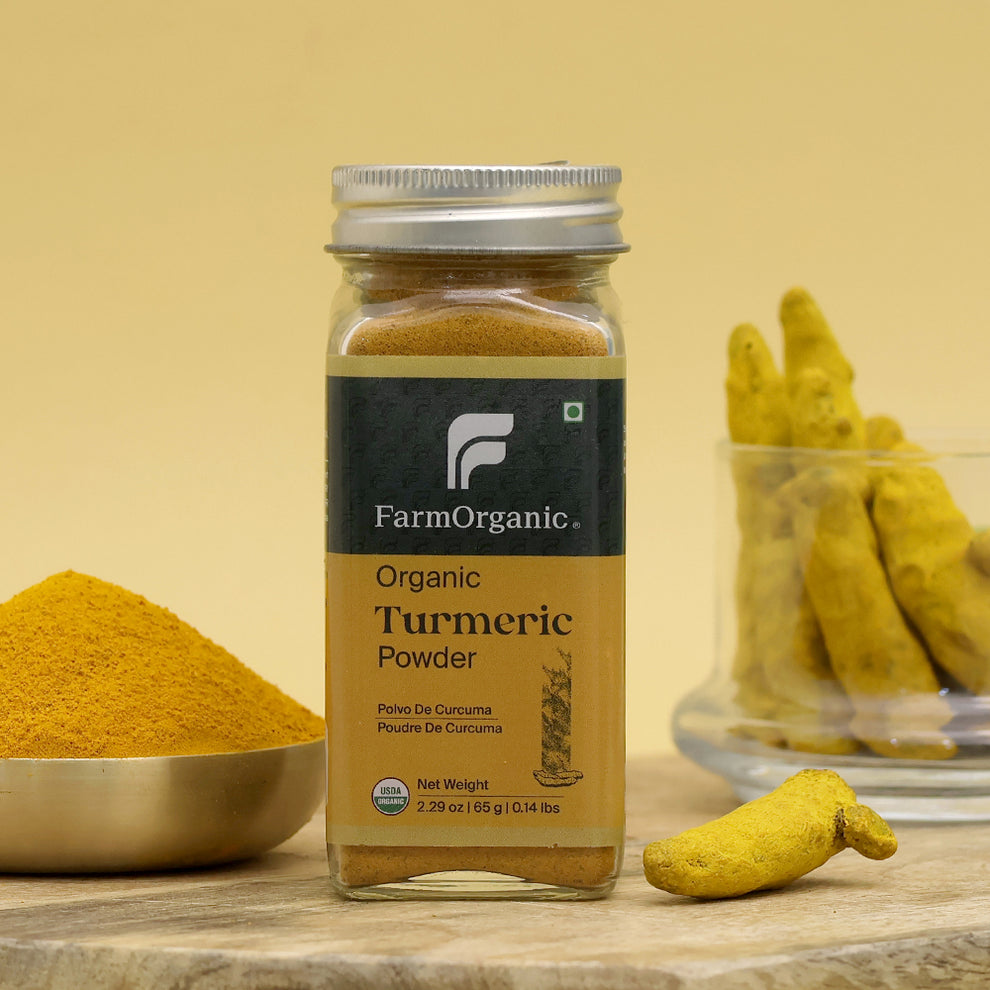 Organic Turmeric Powder 5% – Farm Organic