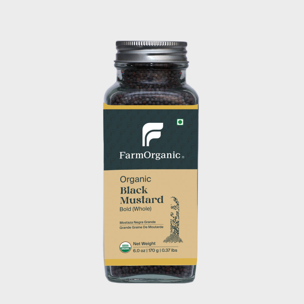 Organic Black Mustard Bold – Farm Organic