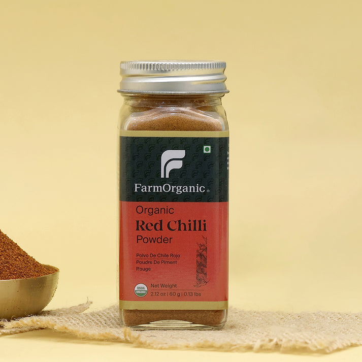 Organic Red Chilli Powder – Farm Organic